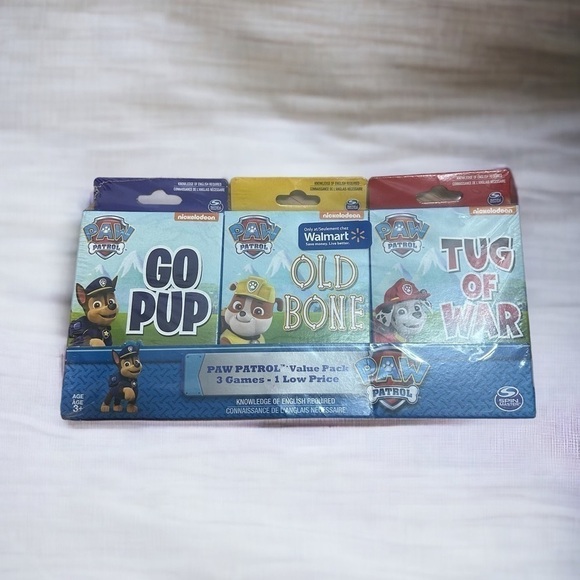 Paw Patrol | Toys | Paw Patrol Card Games Value Pack New Go Pup Old ...